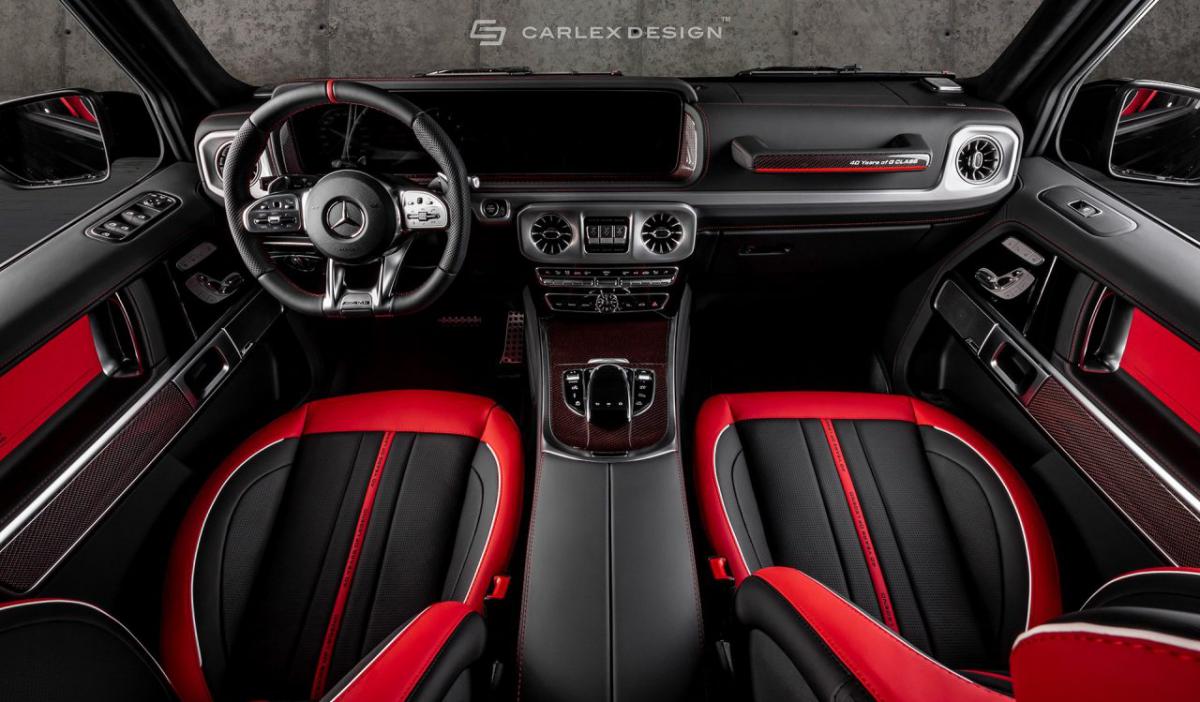Interior delicios de la Carlex Design pentru G-Wagen - SuperSpeed